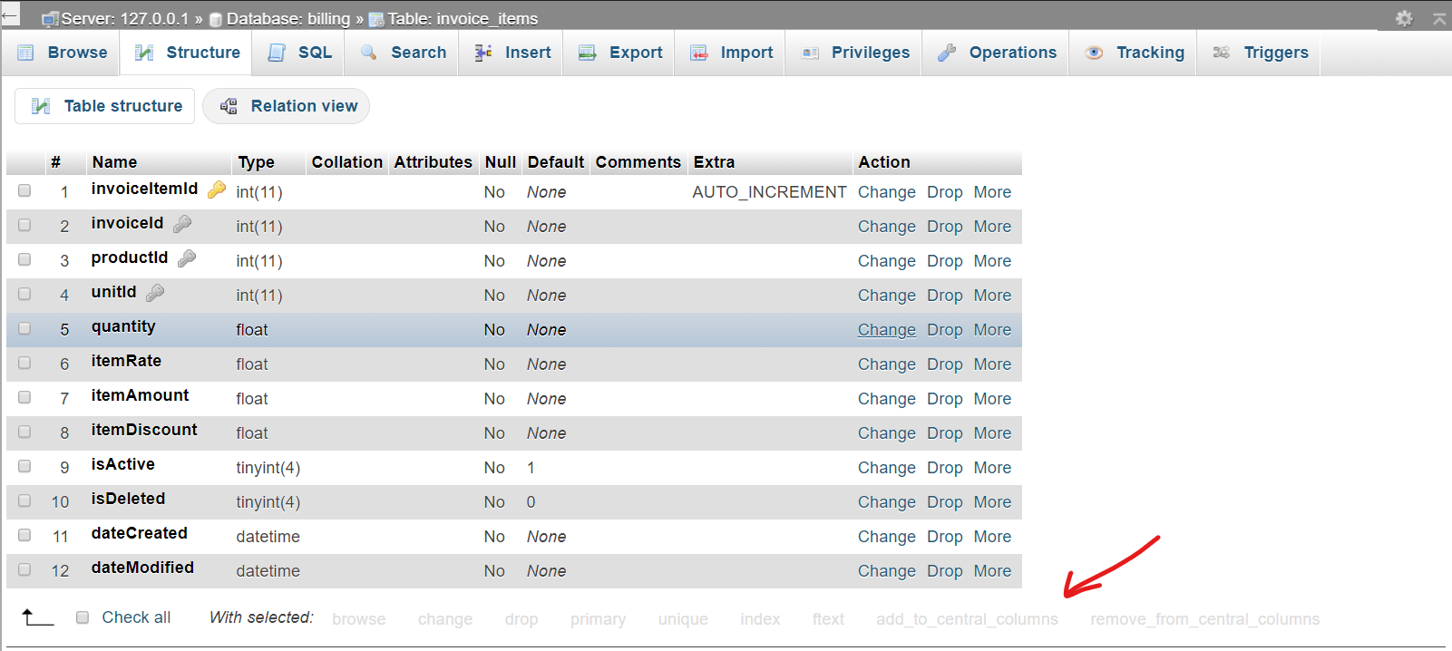 Unexpected UI of action links · Issue #15780 · phpmyadmin/phpmyadmin · GitHub