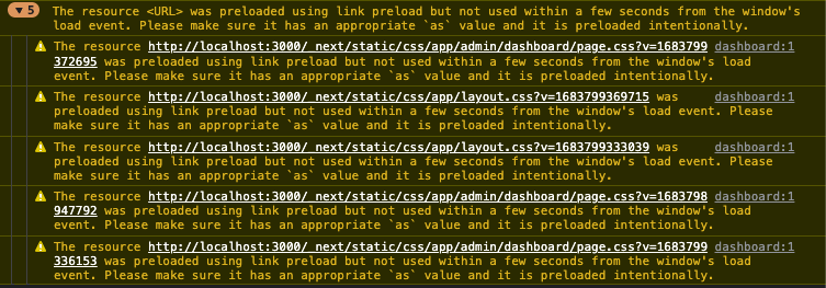 How to fix link preload warning in Next.js app? · vercel next.js · Discussion #49607 · GitHub