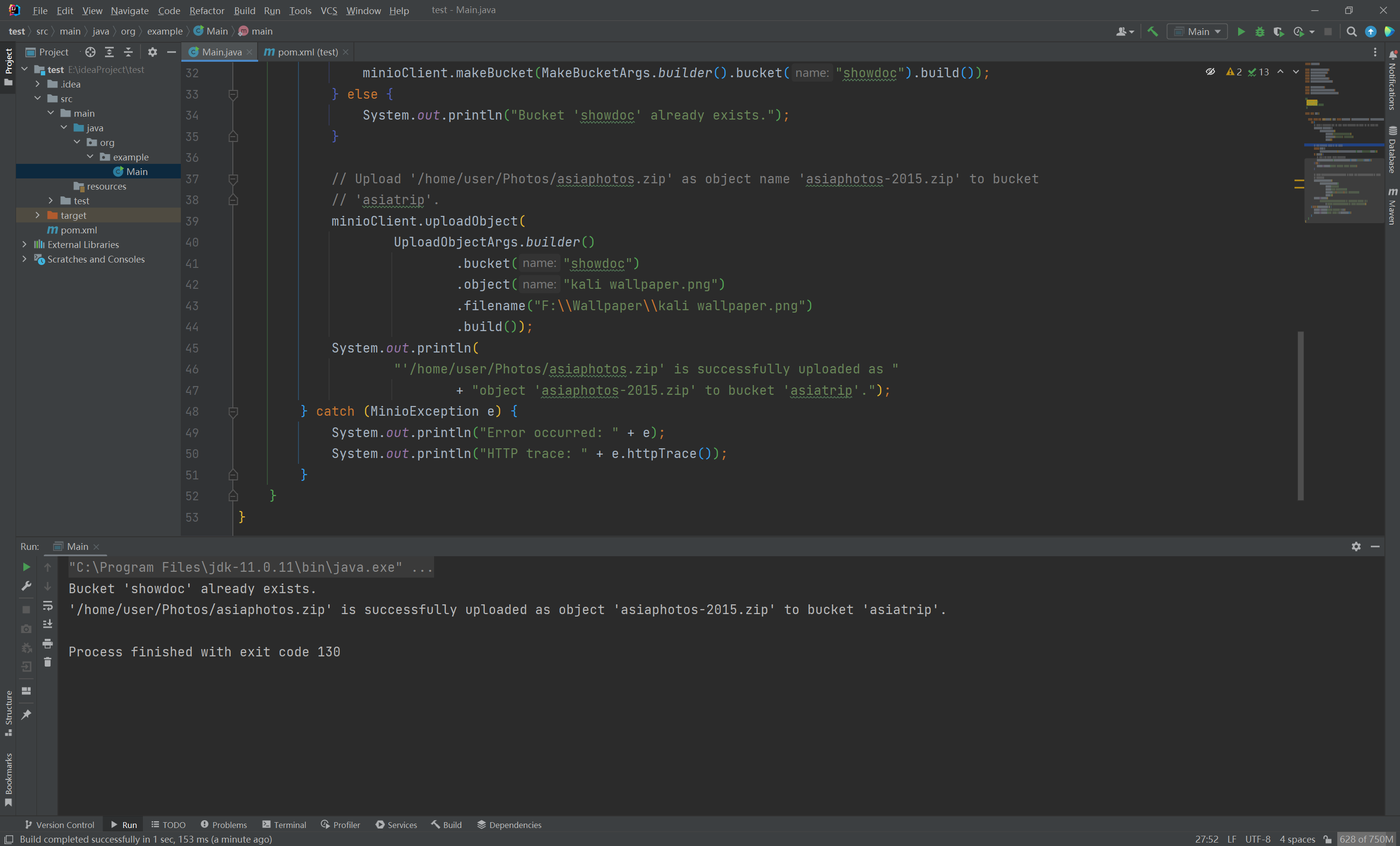 Minio Upload file Error · Issue #1922 · star7th/showdoc · GitHub