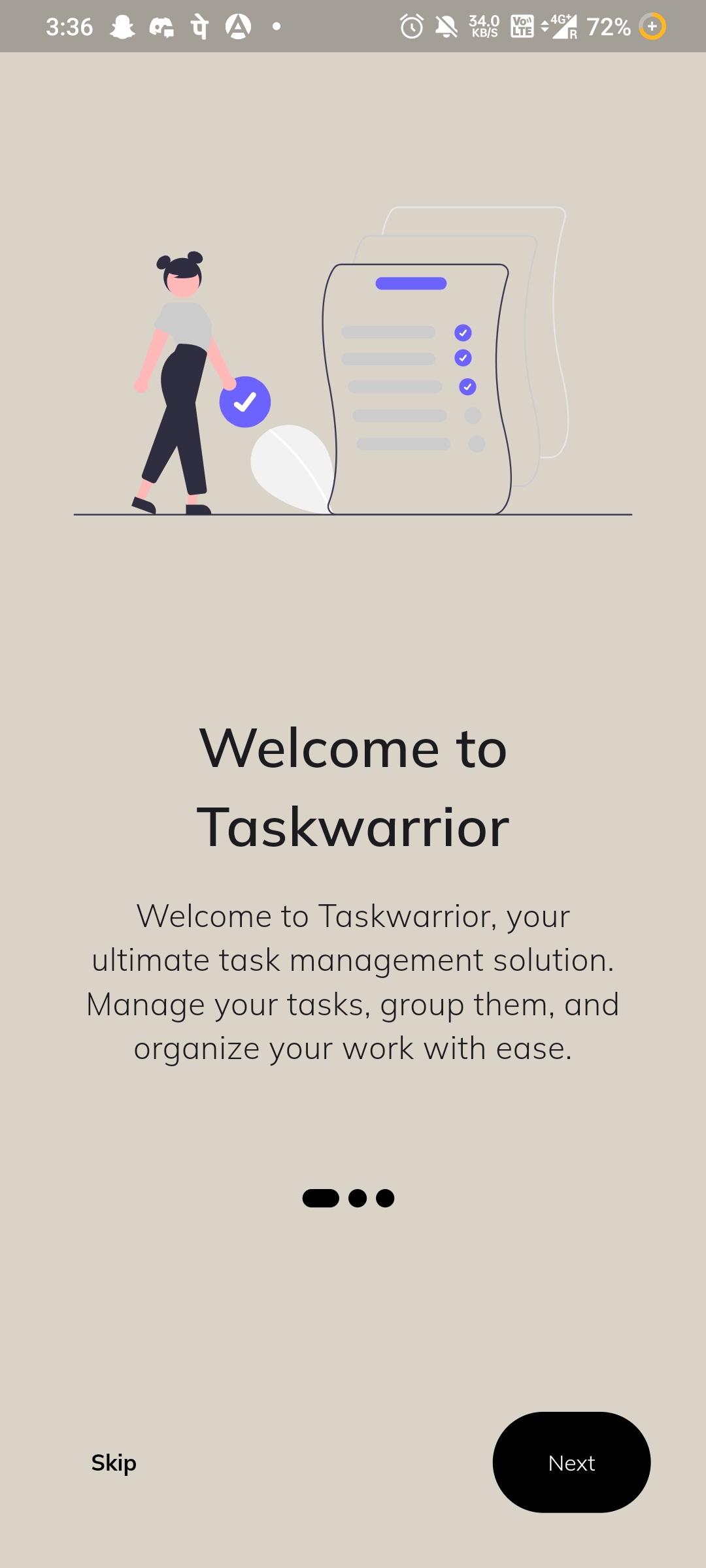 GitHub - CCExtractor/taskwarrior-flutter: This is the repo of mobile app of taskwarrior