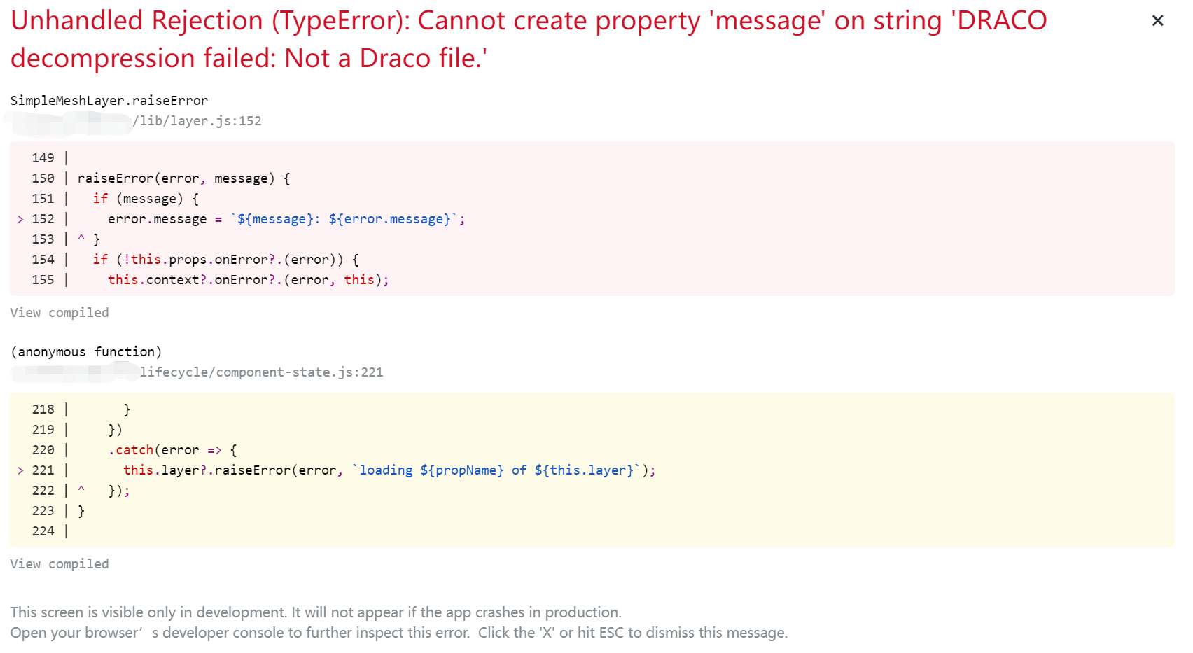 Dracoloader Doesn T Load A Gltf Pipeline Converted Draco · Issue 1910 · Visgl Loaders Gl · Github