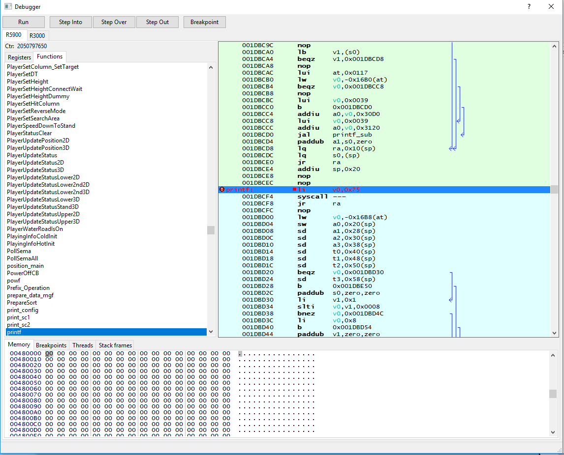 Syscall 0x75 (System Out logging) causes access violation with format ...