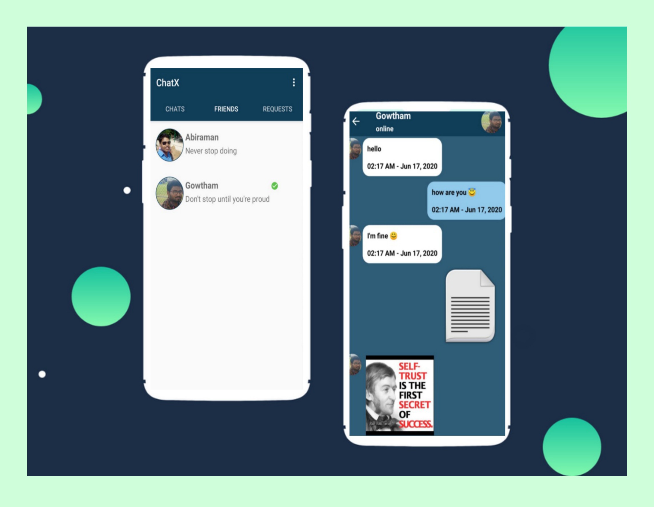 GitHub - keerthivasaa/ChatApp: ChatX Messenger is a FREE messaging app ...