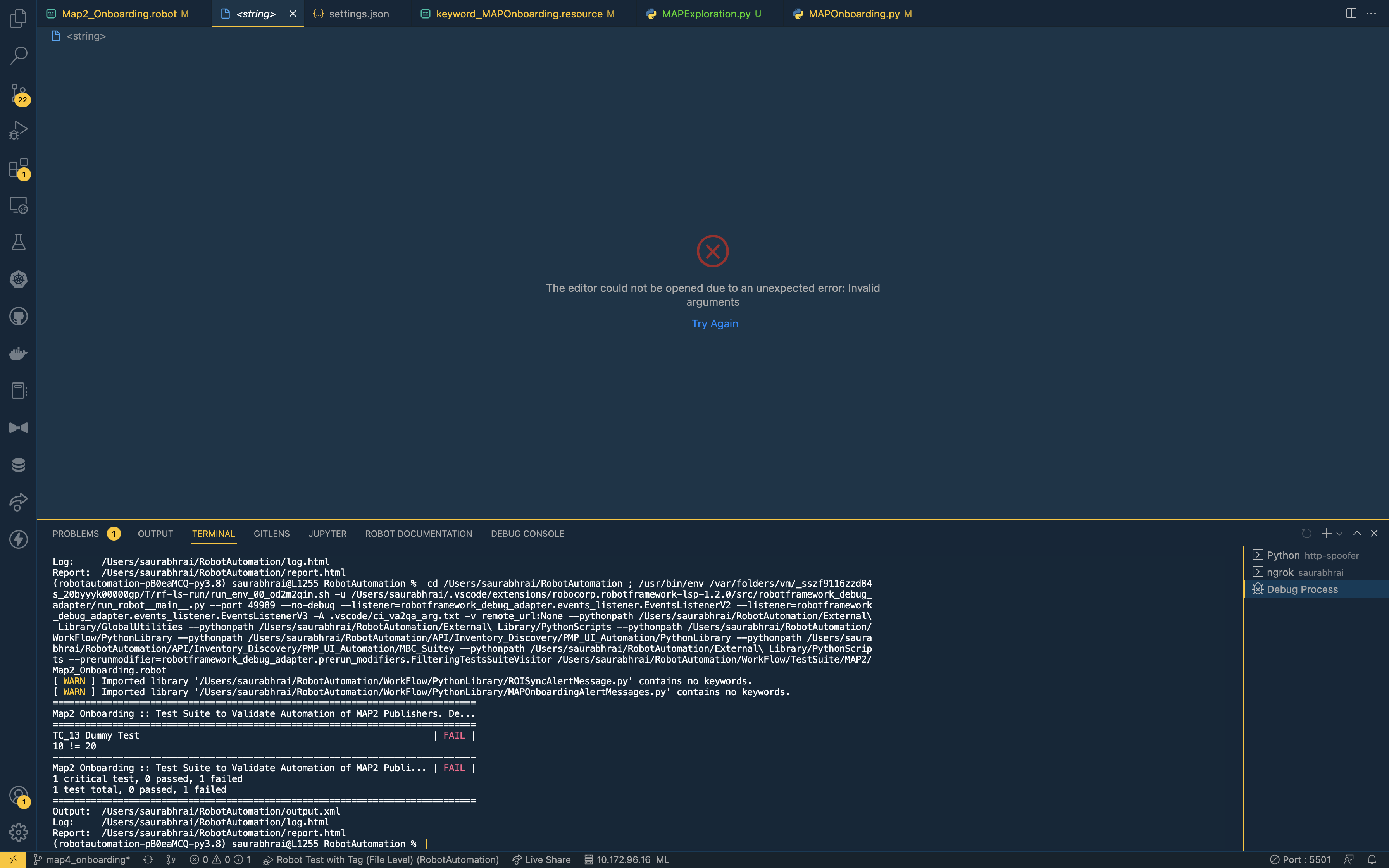 Peek Error Showing An Empty string Window · Issue #774 · robocorp/robotframework-lsp · GitHub