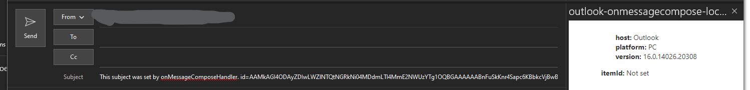 Inconsistency in availability of localStorage between Windows/OWA clients, when using event ...