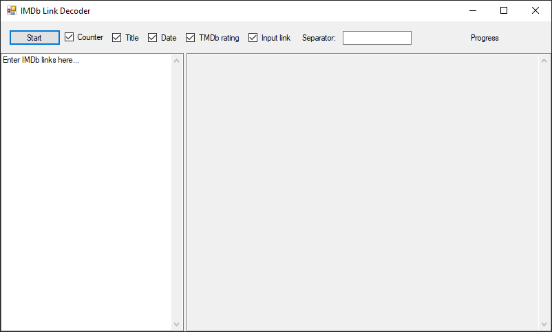 GitHub - angyanmark/IMDbLinkDecoder: Decode IMDb links.