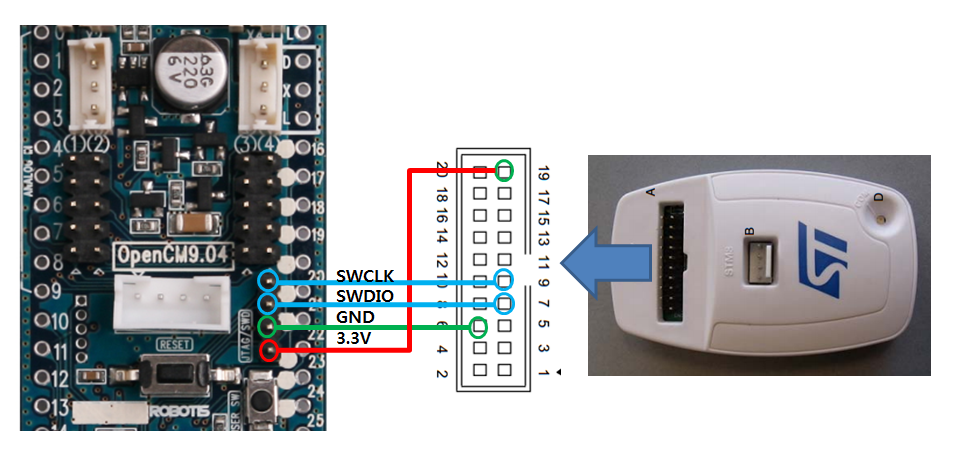 [Python][XL320][OpenCM9.04][Raspberry Pi Zero] Problems using OpenCM9.04 as Serial passthrough ...
