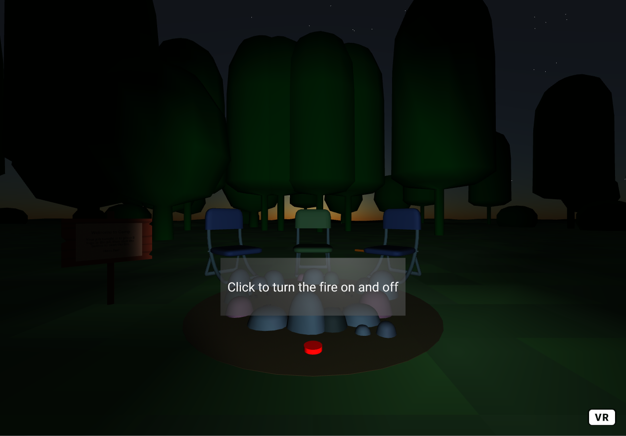 GitHub - nabeehaali/A-Frame-Campfire-Scene: A VR experience of being in ...