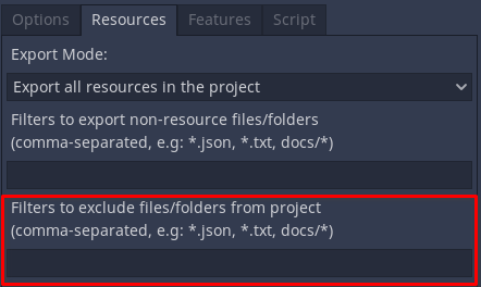 Do not include export_presets in exported binary · Issue #6163 · godotengine/godot-proposals ...
