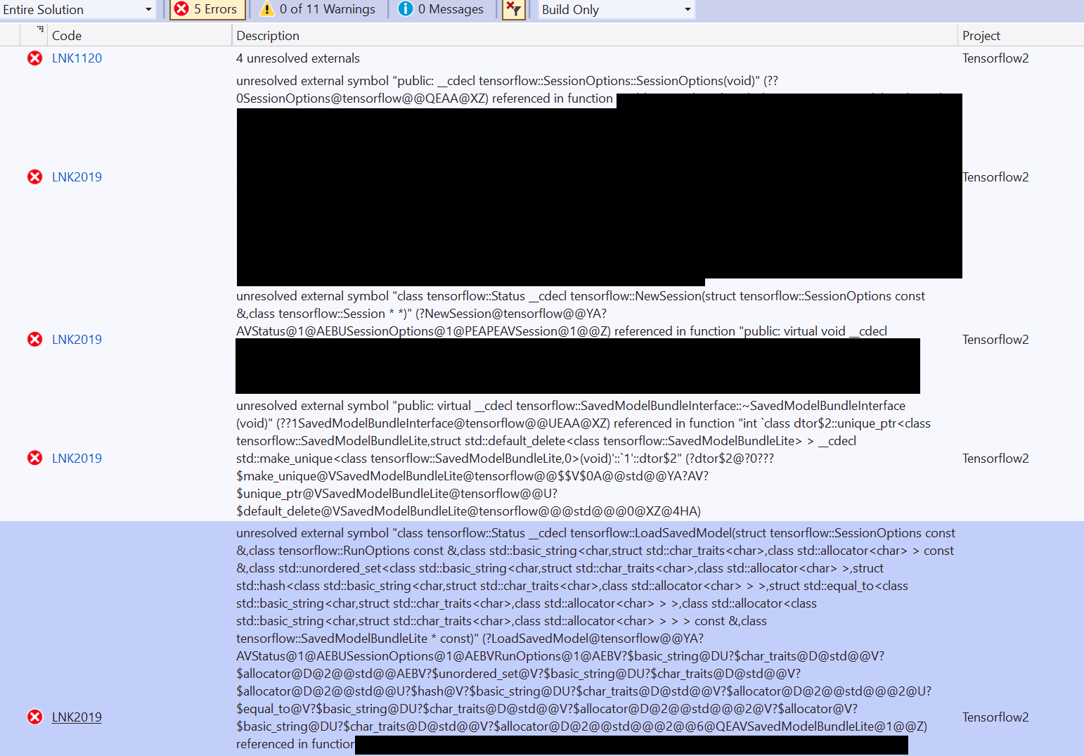 [tensorflow] Remove tensorflow packet on Windows · Issue #18887 · microsoft/vcpkg · GitHub