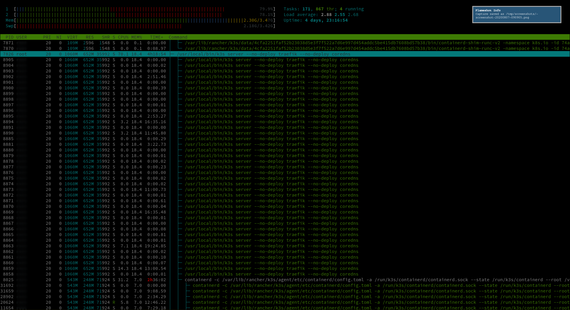 k3s causes a high load average · Issue #294 · k3s-io/k3s · GitHub