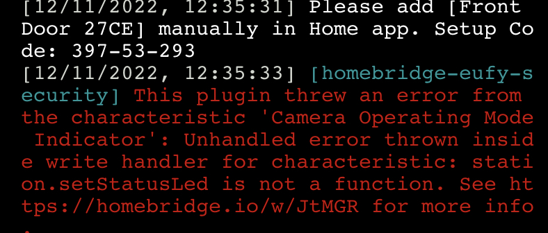 [Bug]: no LogIn with PlugIn possible · Issue #201 · homebridge-eufy-security/plugin · GitHub