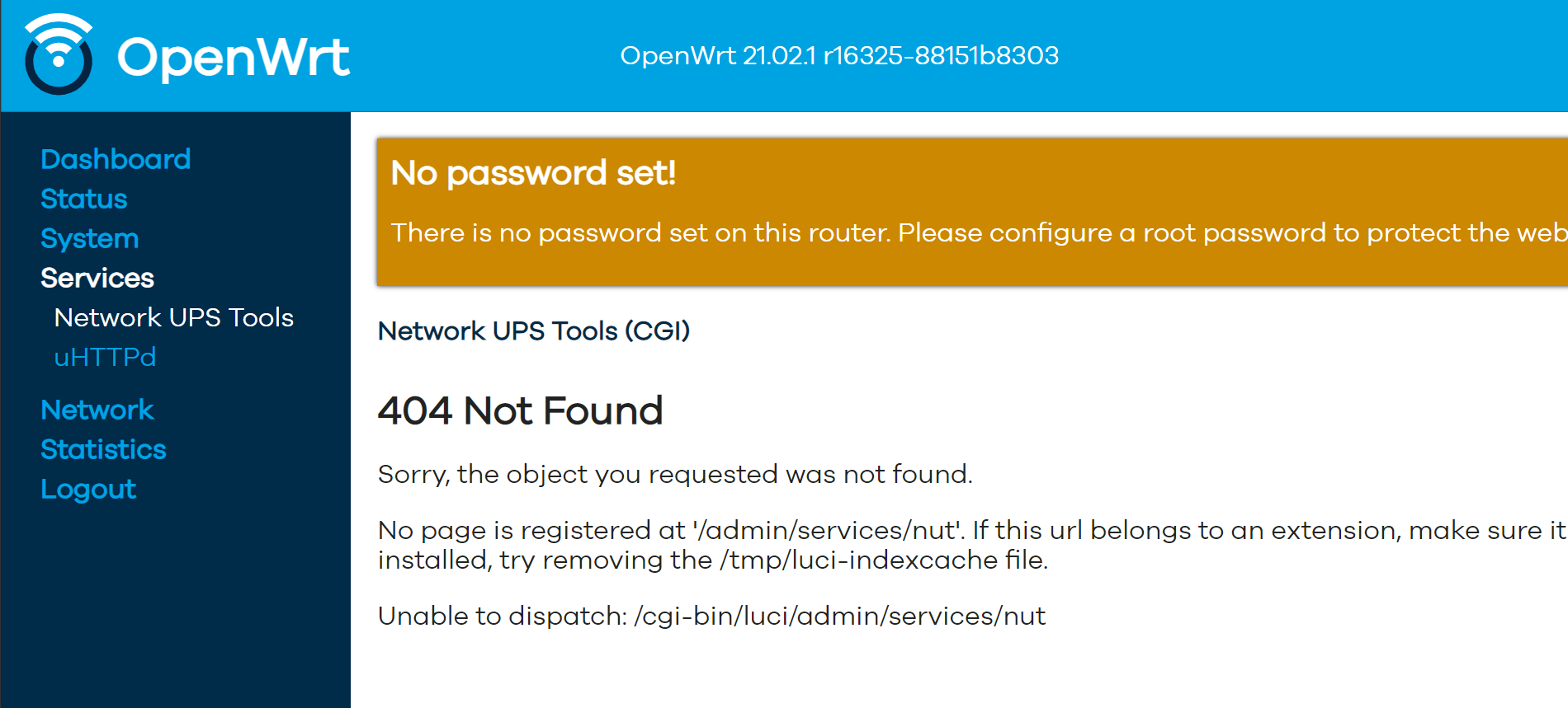 luci-app-nut: missing luci menu and stack trace · Issue #4271 · openwrt ...