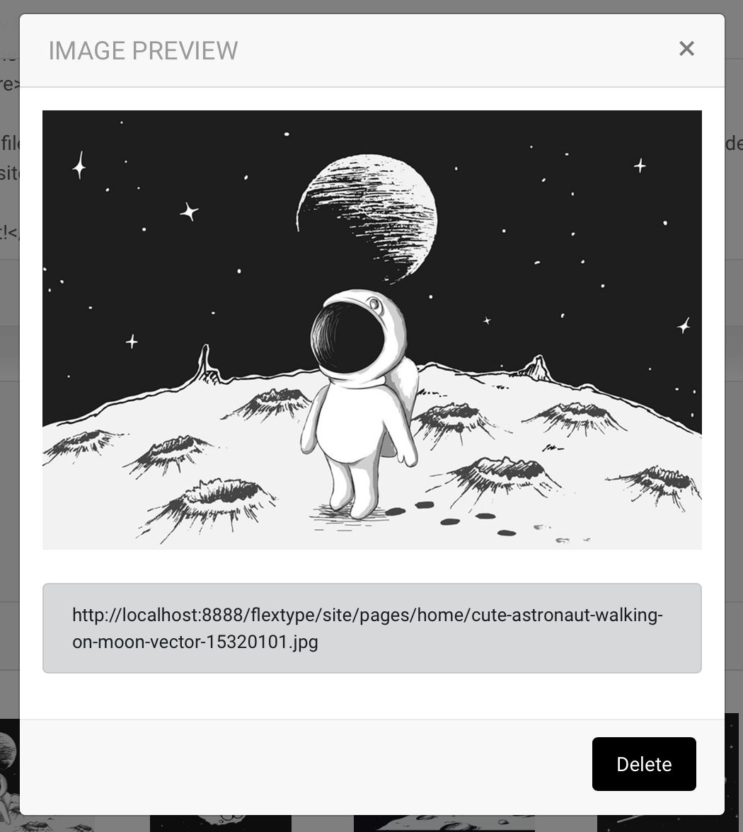 Page Editor: Files previews · Issue #5 · flextype-plugins/admin · GitHub