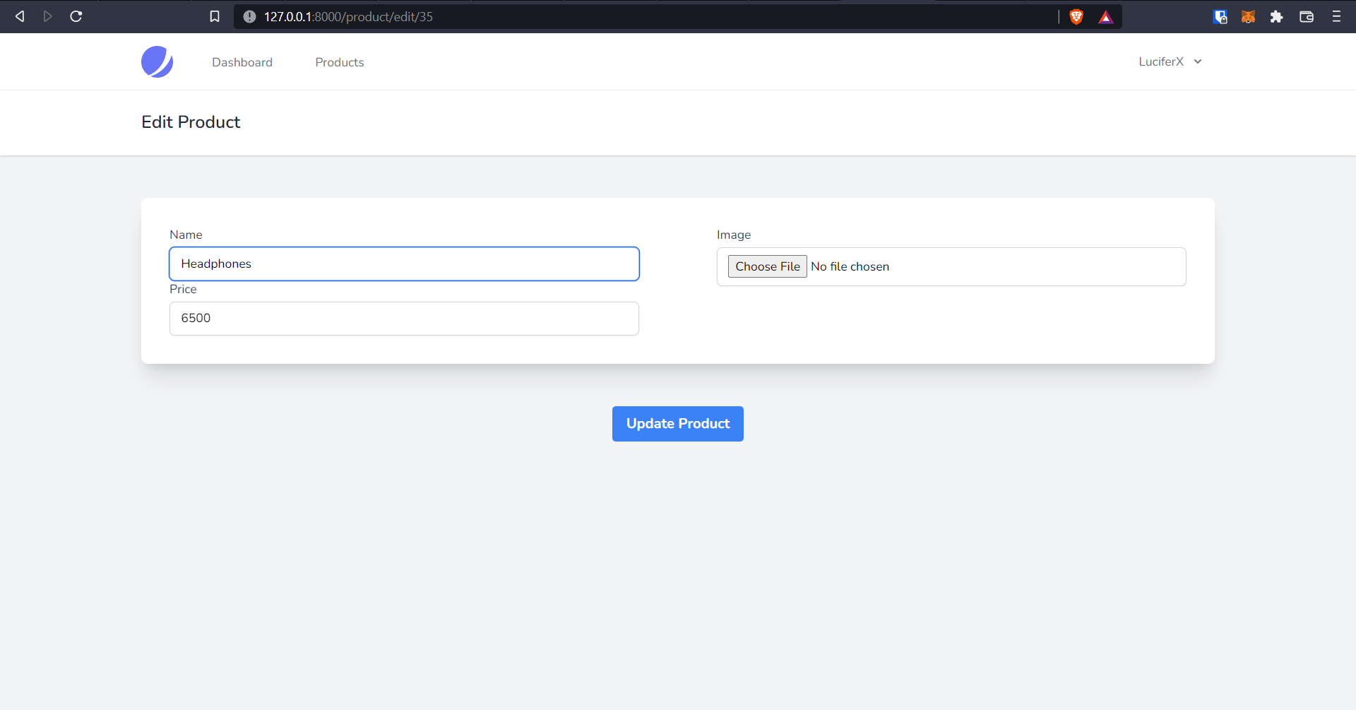 GitHub - ThusharaX/Product-CRUD: Simple CRUD application built with ...