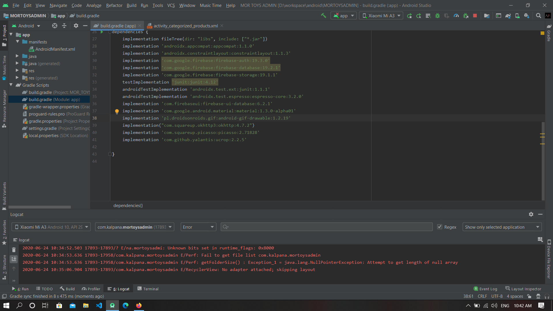 Version 1.2.19 causing compile time errors. · Issue #740 · koral ...