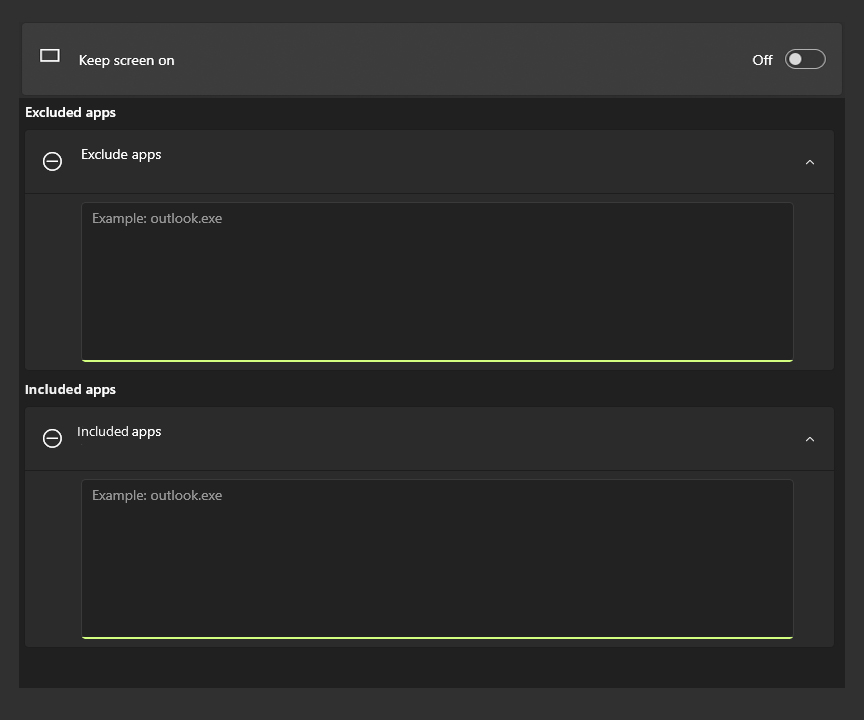 [PowerToys Awake] Keep screen On until a specific window is active ...