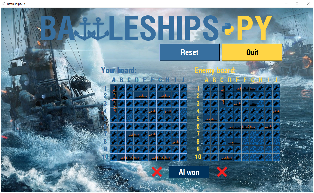 GitHub - jacekoleksy/battleships.python