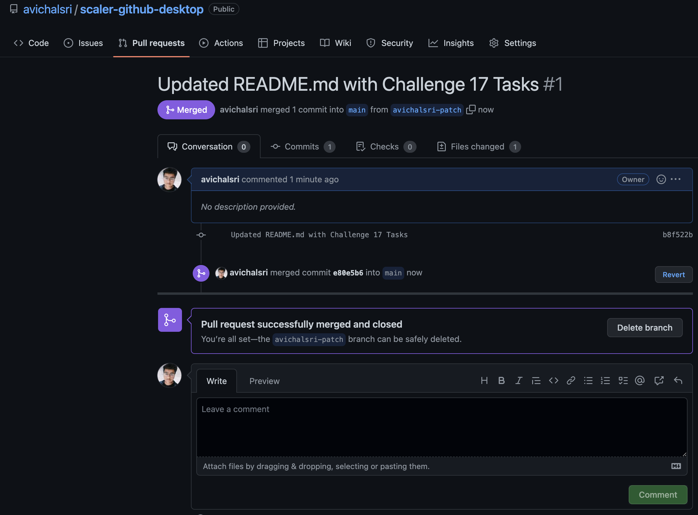 Challenges - Avichal Srivastava · Issue #111 · scaleracademy/scaler-september-open-source ...