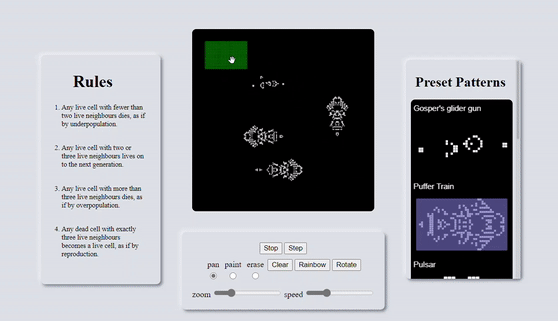 GitHub - Stan15/Game-of-life-Conway: A customized version of the famous ...