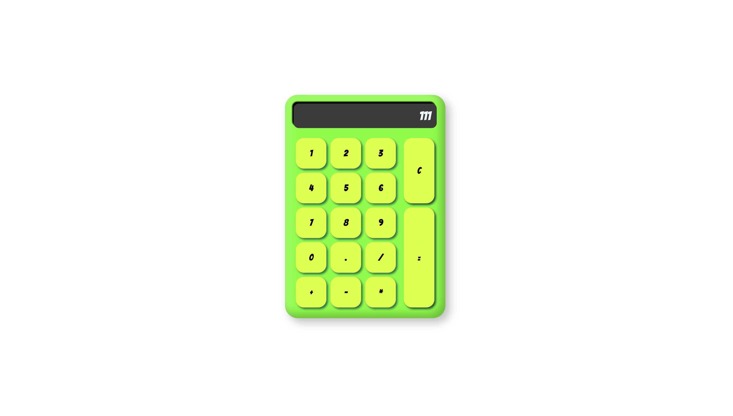 GitHub - uuuuuvika/calculator-baby: A simple calculator built using React and Redux for state ...