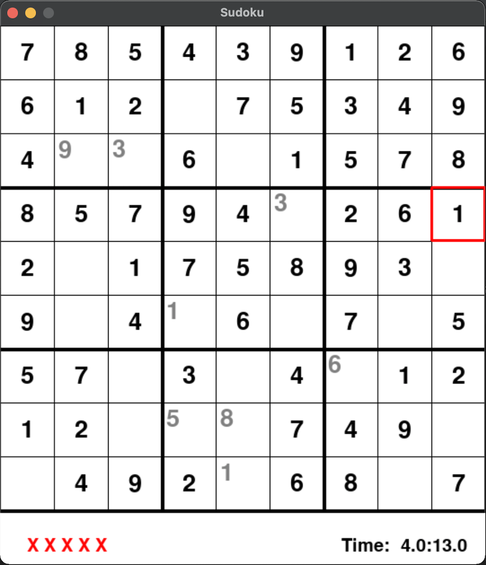 GitHub - fatimahmohaimeed/SudokuGame: Sudoku game developed with Python