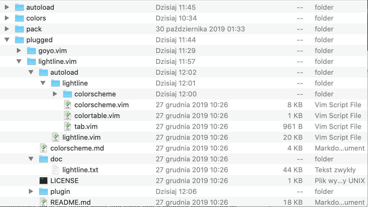 lightline.vim: Could not load colorscheme · Issue #407 · itchyny/lightline.vim · GitHub