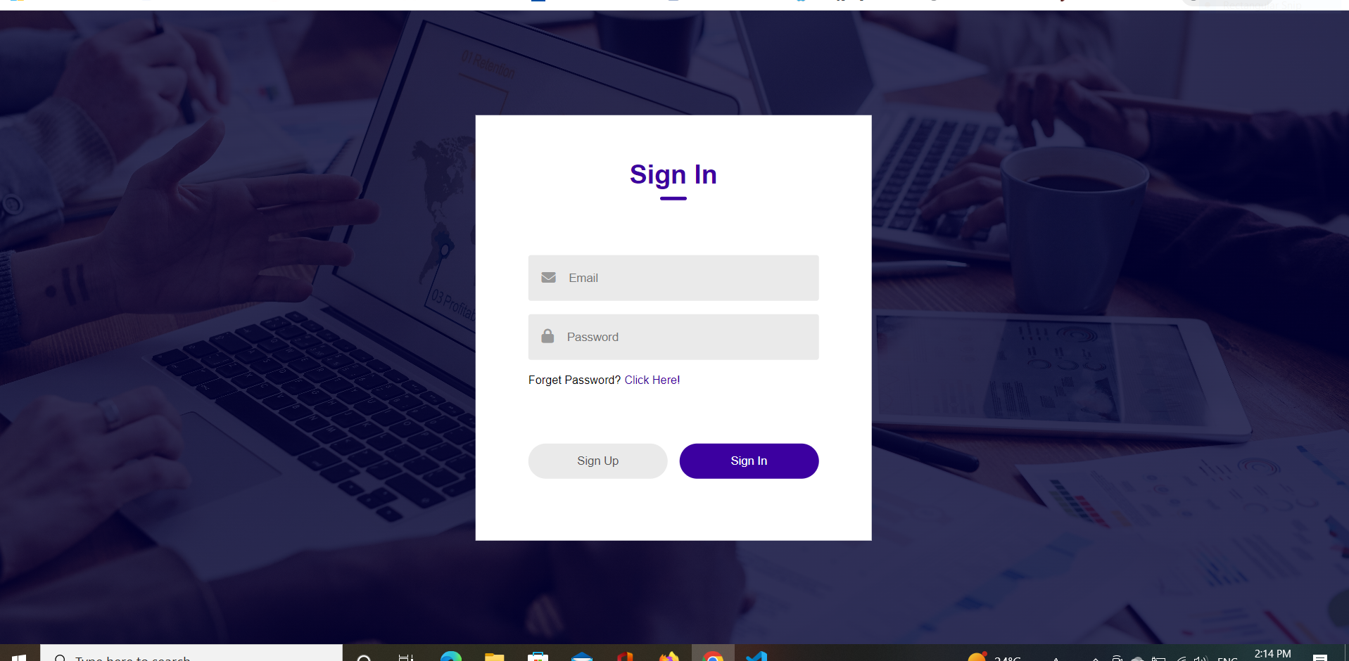 GitHub - MariamBaiomy/FormPage: Login&Registration Form using HTML,CSS ...