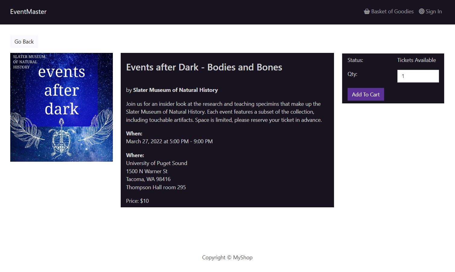 GitHub - kschuljak/Event-Master