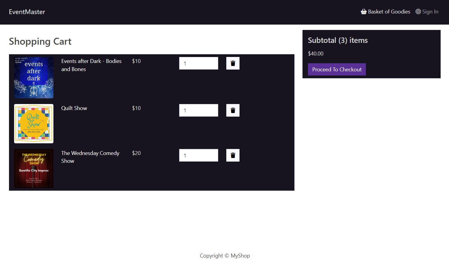 GitHub - kschuljak/Event-Master