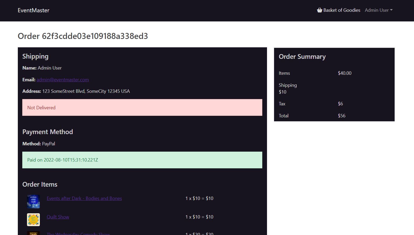 GitHub - kschuljak/Event-Master