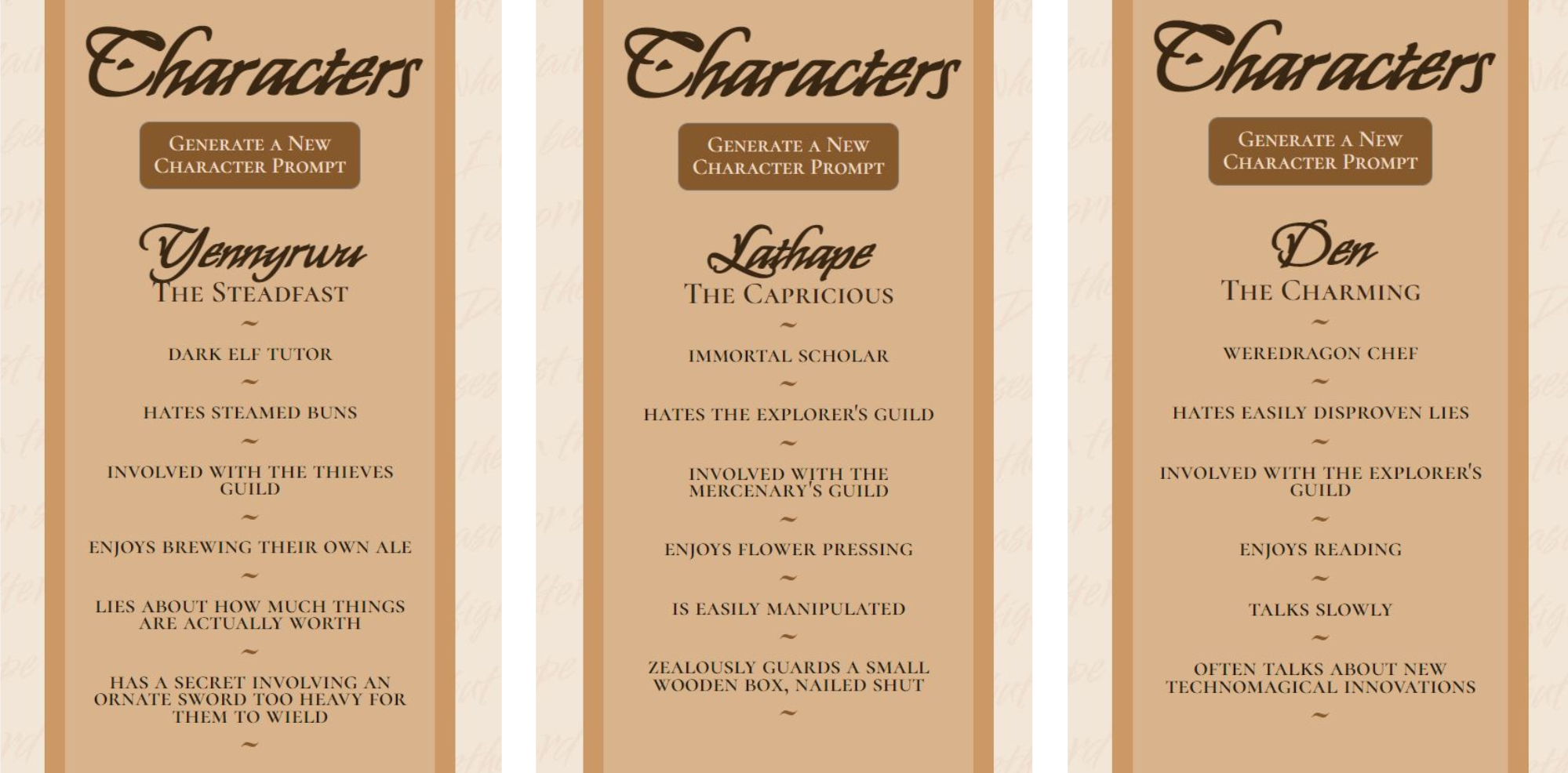 GitHub - kschuljak/tabletop-RPG-tools: A selection of generator tools to get dice rolls ...