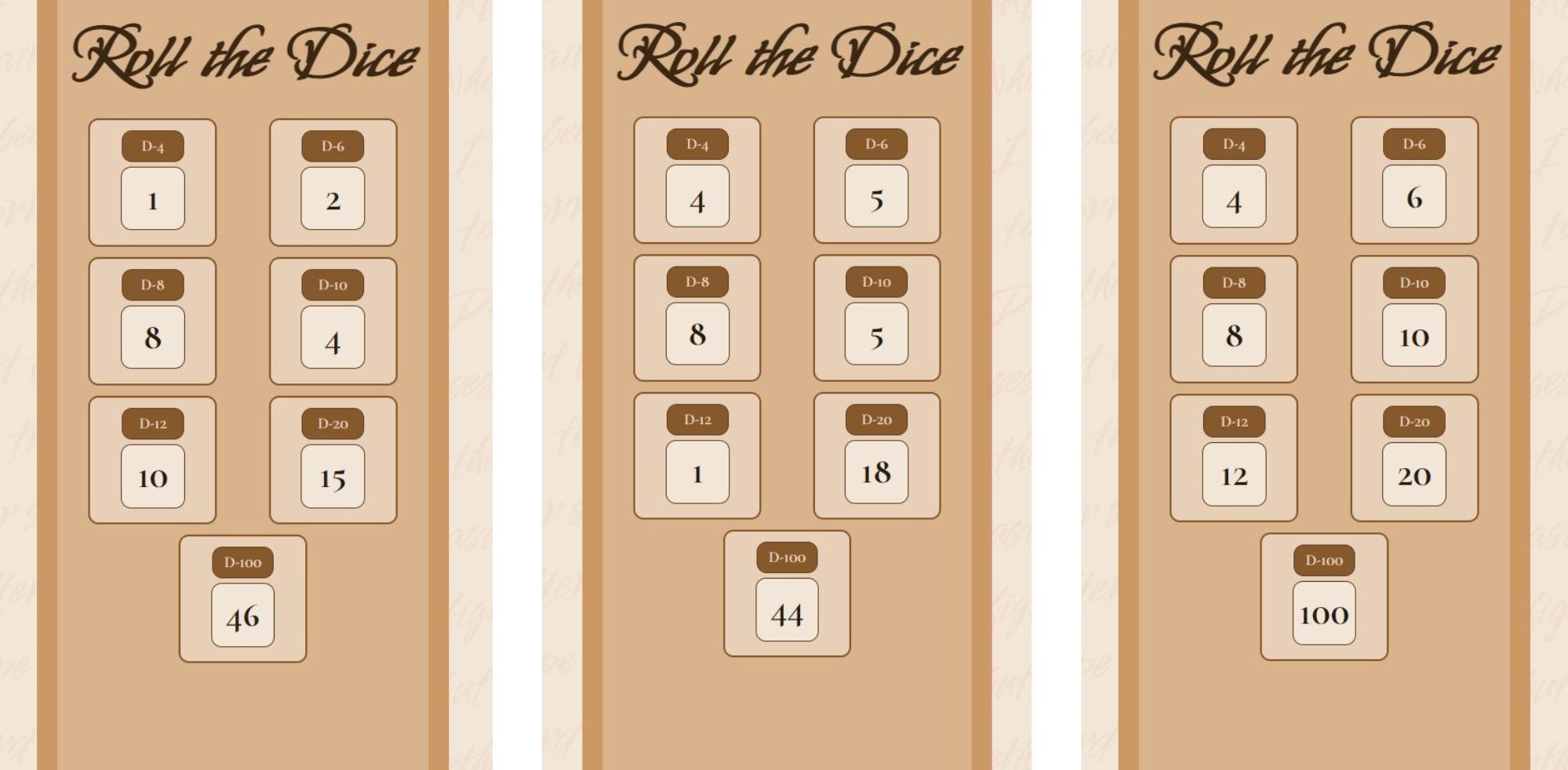 GitHub - kschuljak/tabletop-RPG-tools: A selection of generator tools ...