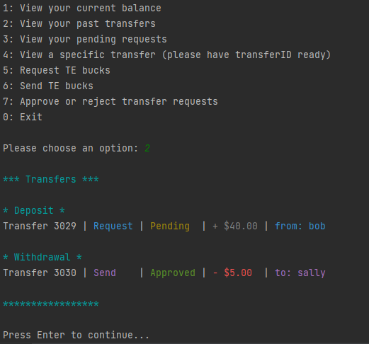 GitHub - kschuljak/MoneyTransferApp