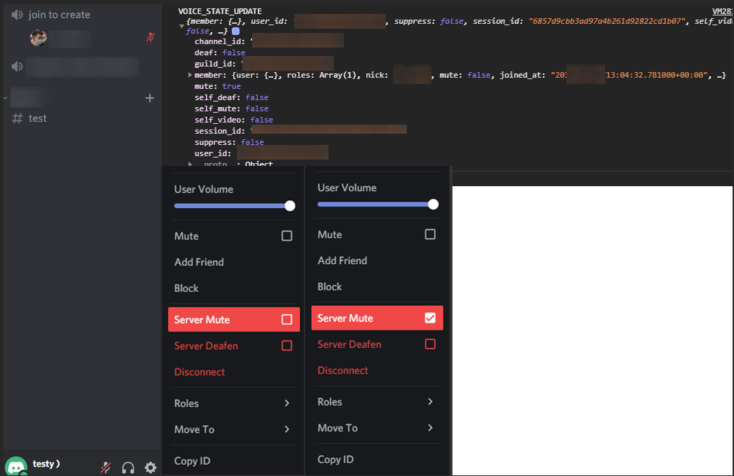 Can T Mute People · Issue 170 · Samuelscheit Discord Bot Client · Github