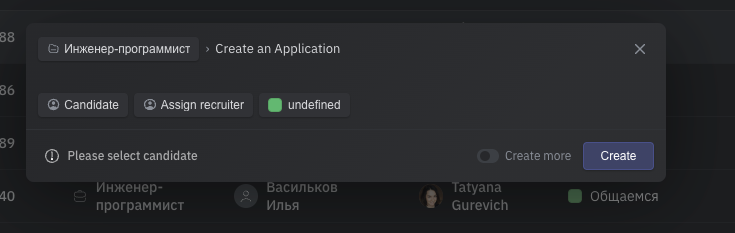 HR: Create application status undefined · Issue #1630 · hcengineering/platform · GitHub