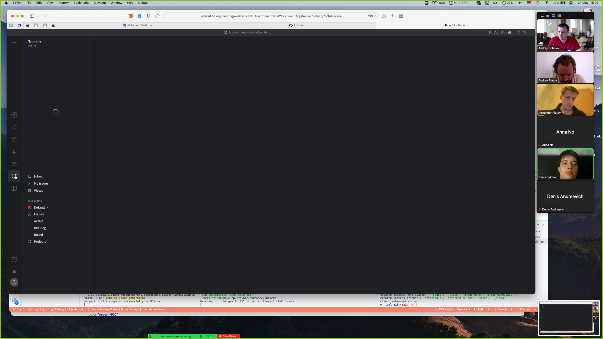Fix Navigator Progress · Issue #1851 · hcengineering/platform · GitHub