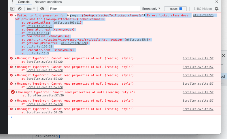 Platform: Scroller Exception in console · Issue #1967 · hcengineering/anticrm · GitHub