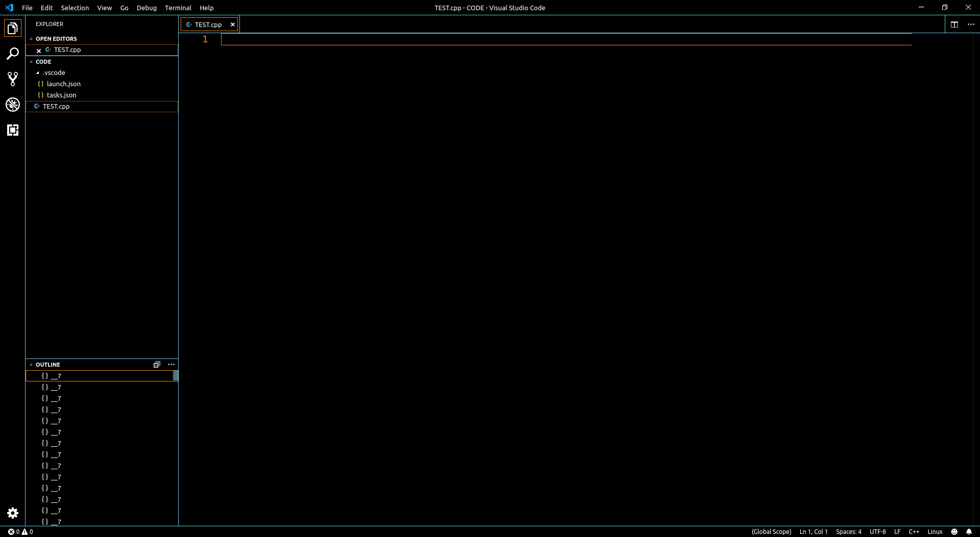 Outline panel display incorrectly · Issue #76724 · microsoft/vscode ...