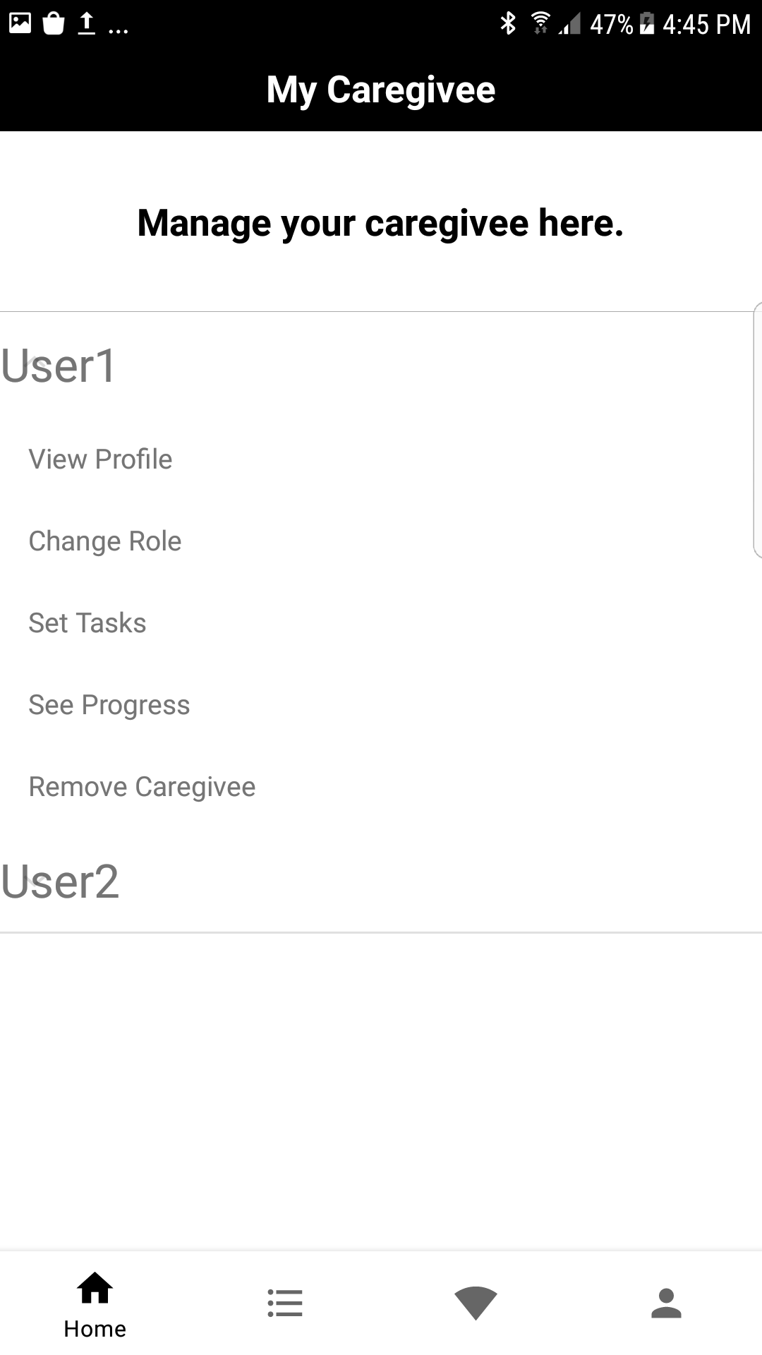 Finish front end of Home Fragment Page (Expandable List) · Issue #30 · cassandrale179/ci491 ...