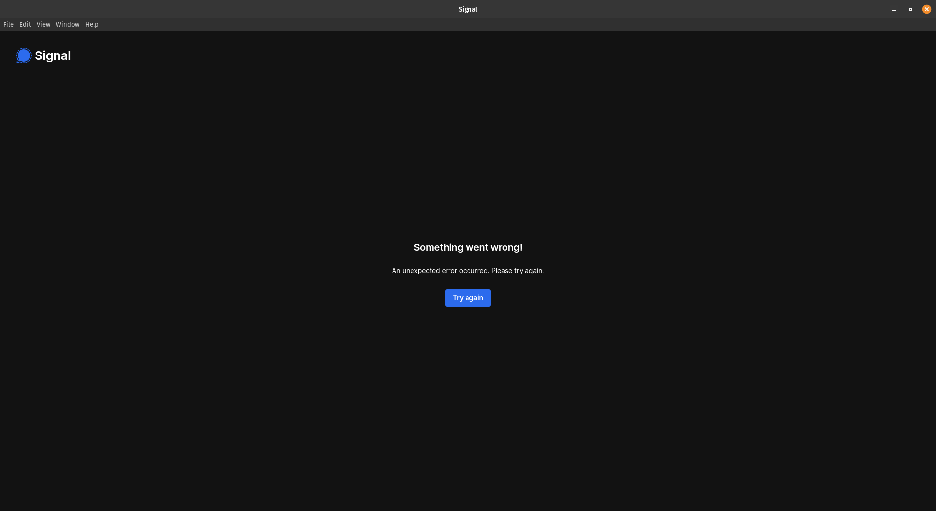Application is looping or crashing at QR code generation / scanning screen on Zorin/Pop! Linux ...