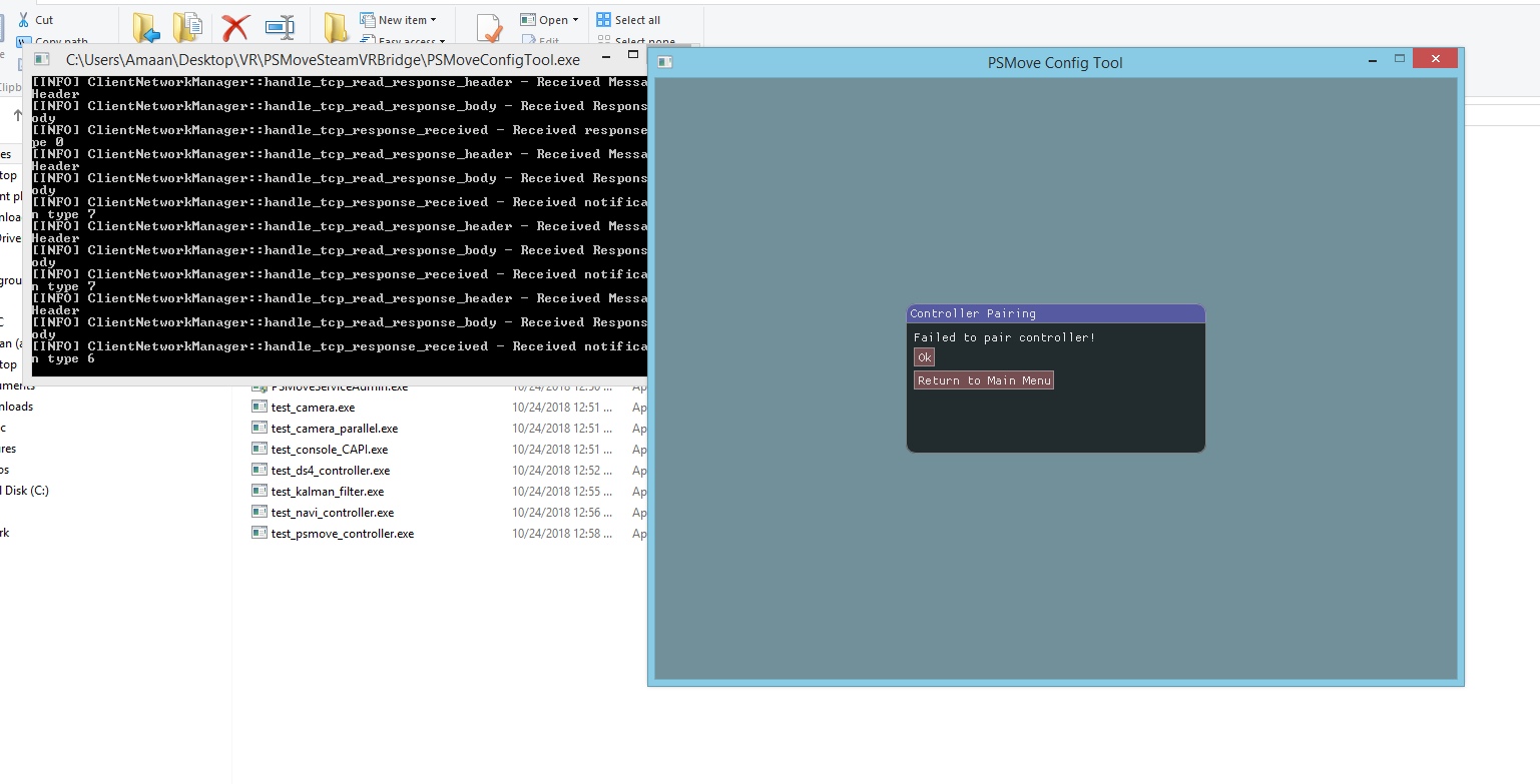 PS Move Controllers not connecting(or paring) · Issue #606 · psmoveservice/PSMoveService · GitHub