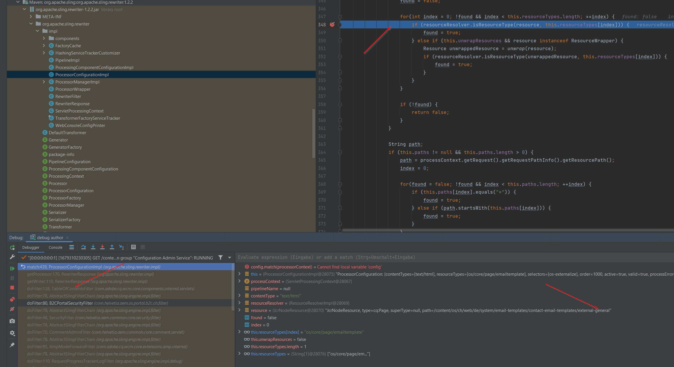 TableOfContentsFilter changes behaviour of filter chain · Issue #2465 · adobe/aem-core-wcm ...