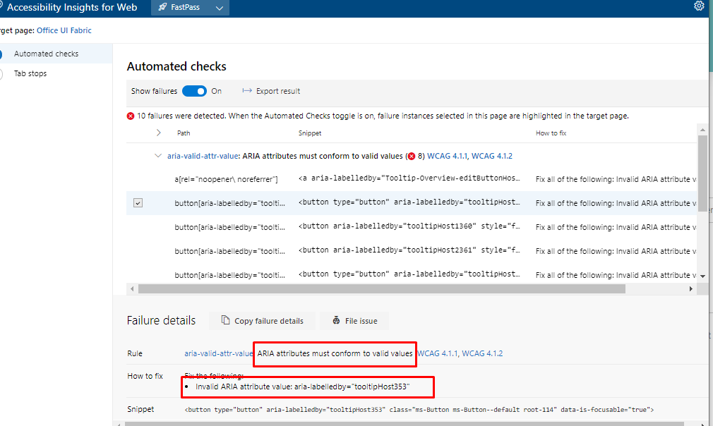 Tooltip A11y Pass · Issue #7926 · microsoft/fluentui · GitHub