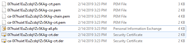 Certificate Files Private Key Missing · Issue 1030 · Win Acme Win Acme · Github