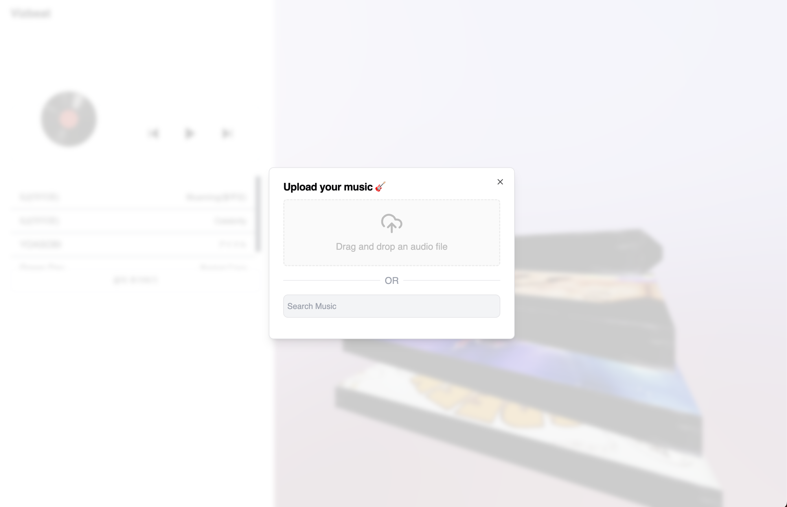 GitHub - WooWan/VizBeat: Delightful 3d audio visualization🎸🎧