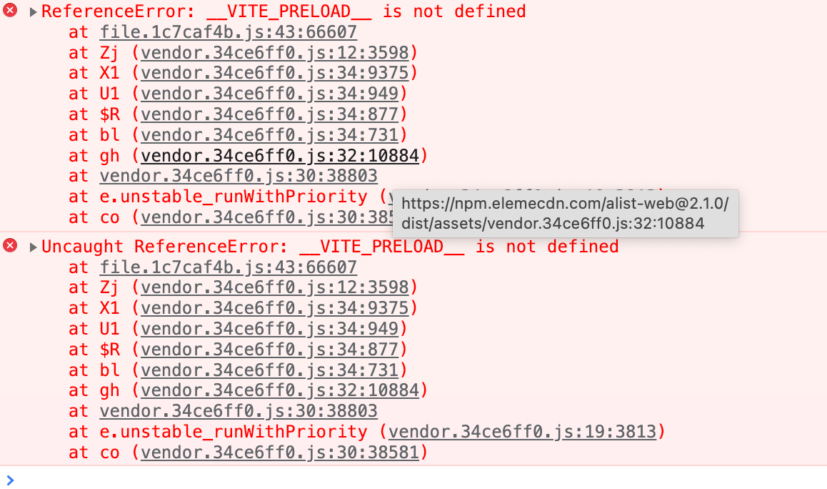 pdf 打开报错了 · Issue #649 · alist-org/alist · GitHub