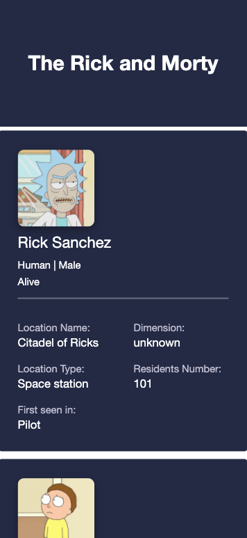 GitHub - MohamadAlkel/rickandmortyapi