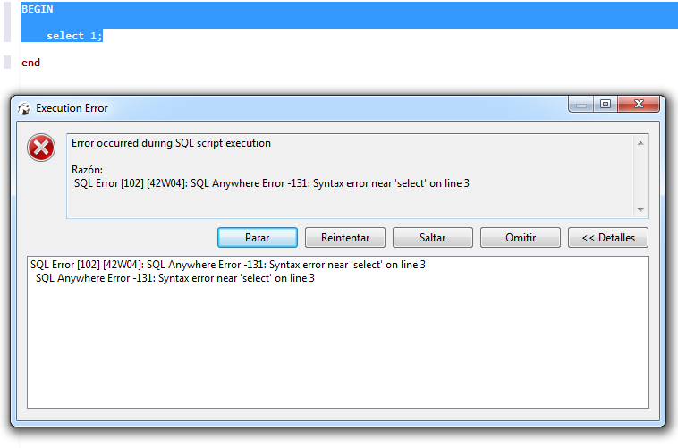 Can't execute procedures on Sybase IQ · Issue #5959 · dbeaver/dbeaver · GitHub