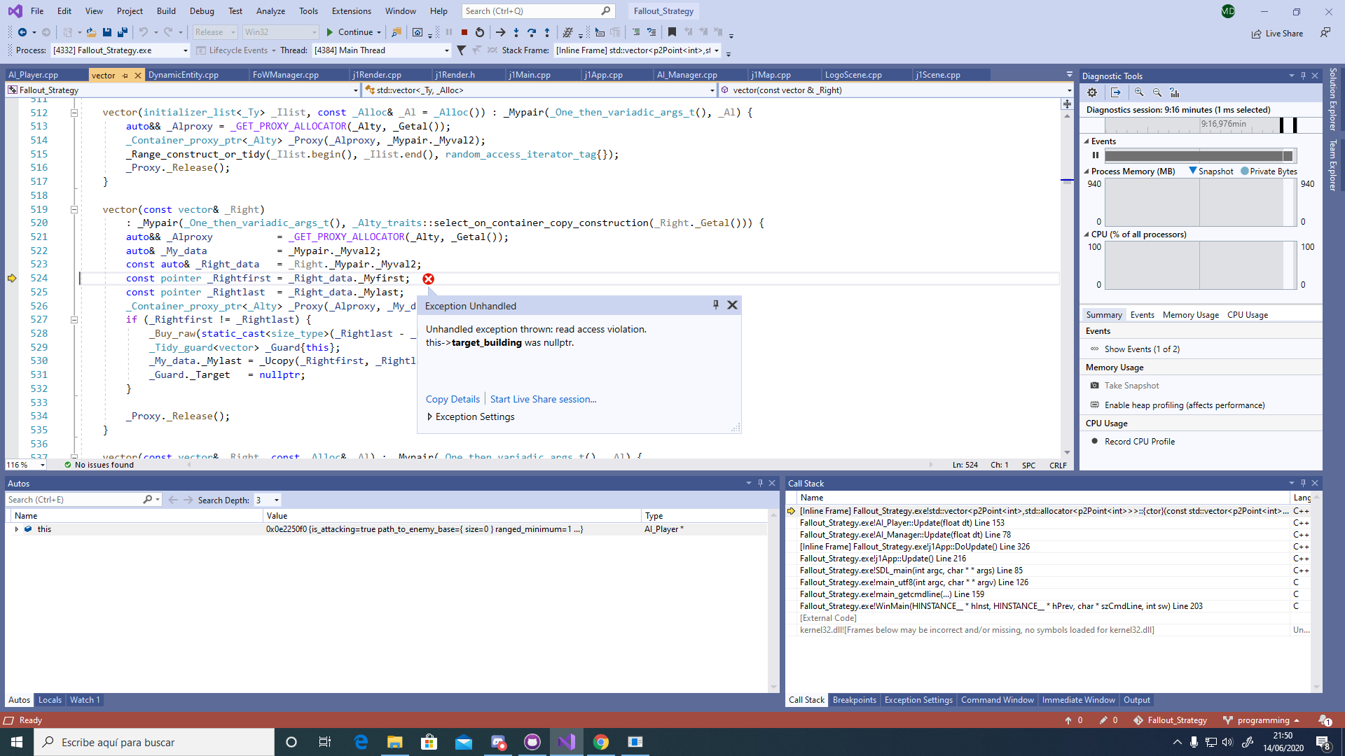 target_building was nullptr · Issue #112 · Kalima-Entertainment/Fallout ...